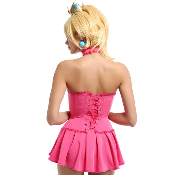 Princess Peach Corset Cosplay Ddlg Playground