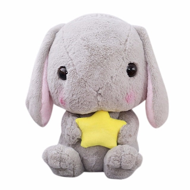 Kawaii Soft Pink Bunny Plush Stuffed Animal Toy Kawaii Cute Rabbit ...