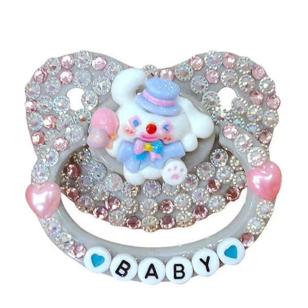 Clown Puppy Dog Adult Baby Deco Adult Pacifier – DDLG Playground