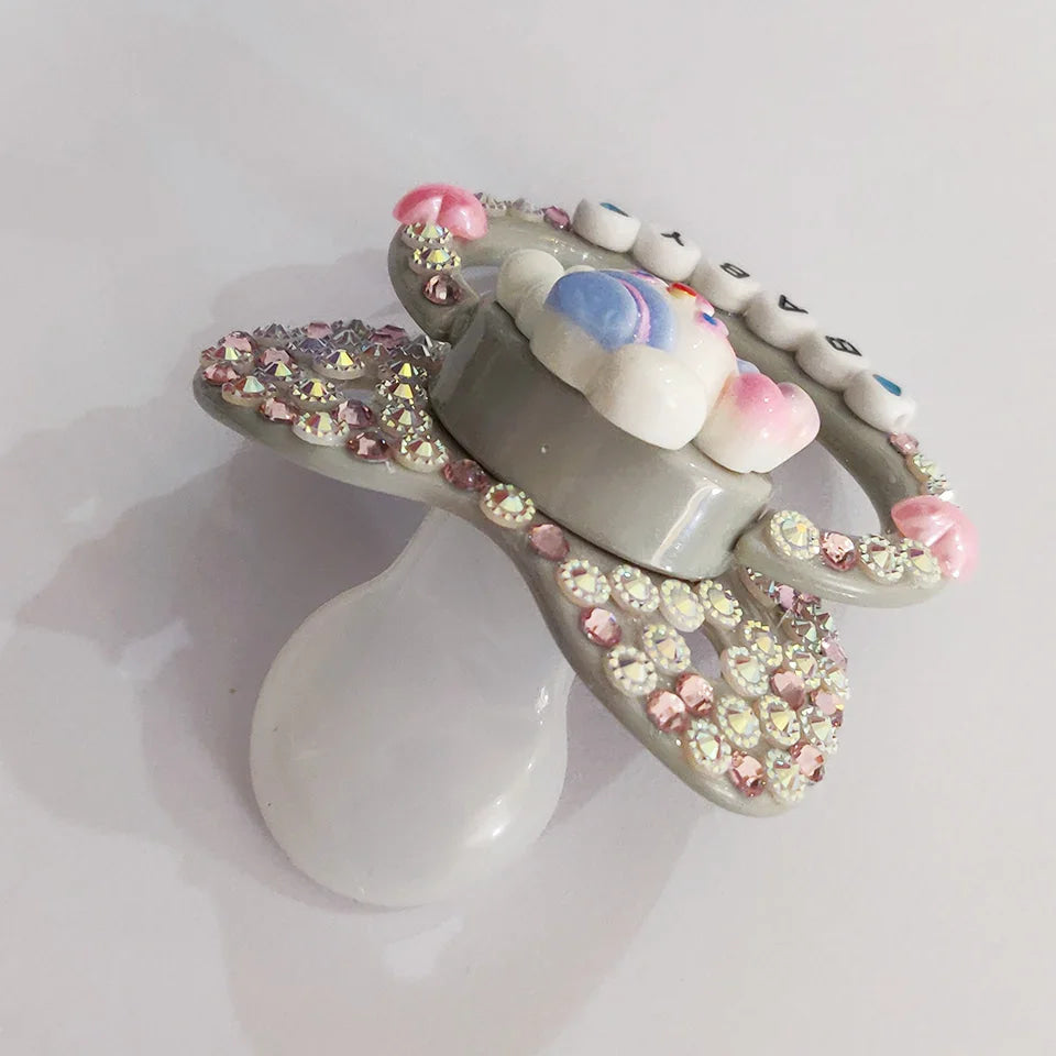Clown Puppy Dog Adult Baby Deco Adult Pacifier – DDLG Playground