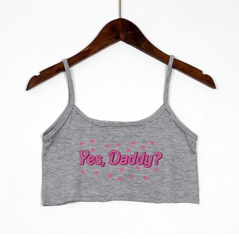 Yes Daddy Mini Crop Top Micro Sheer DDLG Shop – DDLG Playground