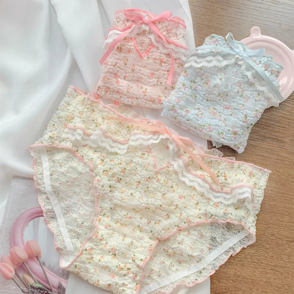 Grandma's Granny Flower Panties Underpants Underwear – DDLG Playground