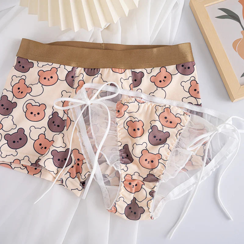 Matching Teddy Playtime His & Hers Couples Underwear Set – DDLG Playground
