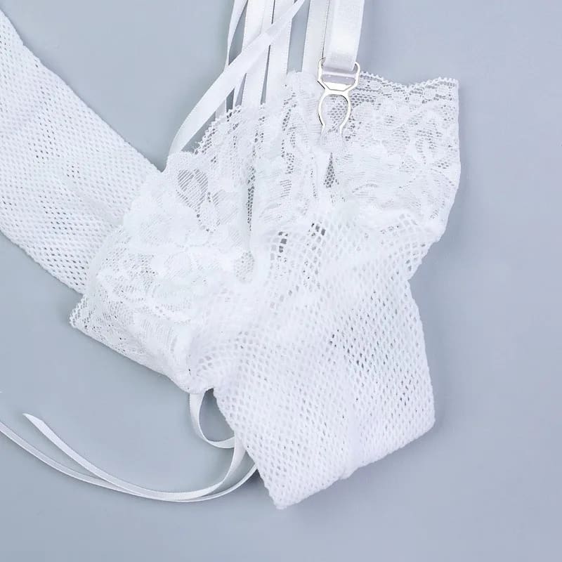 White Flower Mary Garden Fairy Lingerie Set Bra and Panties – DDLG ...