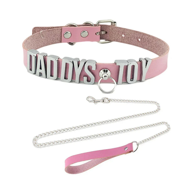 Yes Daddy Collar & Leash Set – DDLG Playground