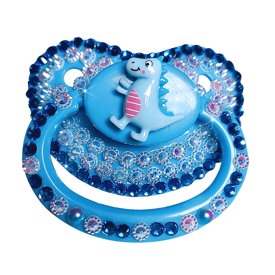 Green Dinosaur Custom Adult Pacifier – DDLG Playground