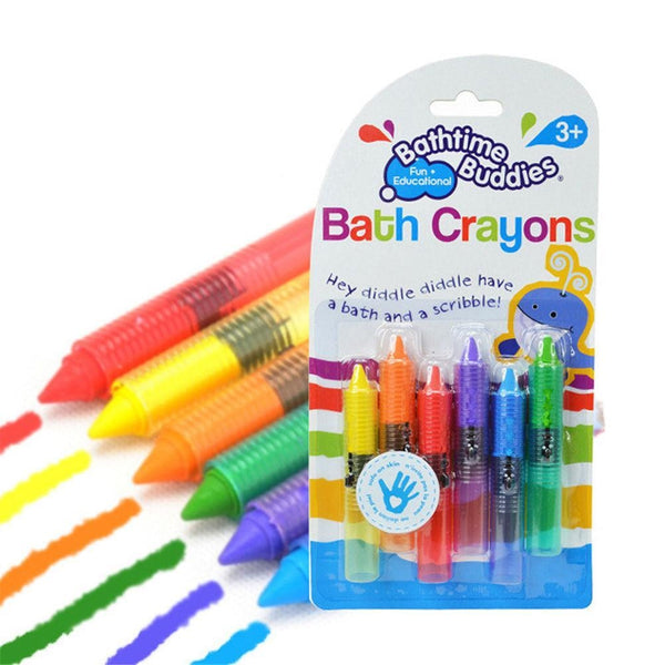 Bath Time Crayons Washable Colorful Bath Time Fun – DDLG Playground