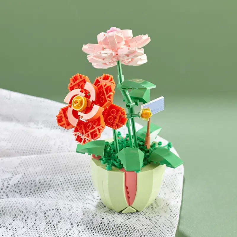 Cute Flower Building Block Lego Set Toy – DDLG Playground
