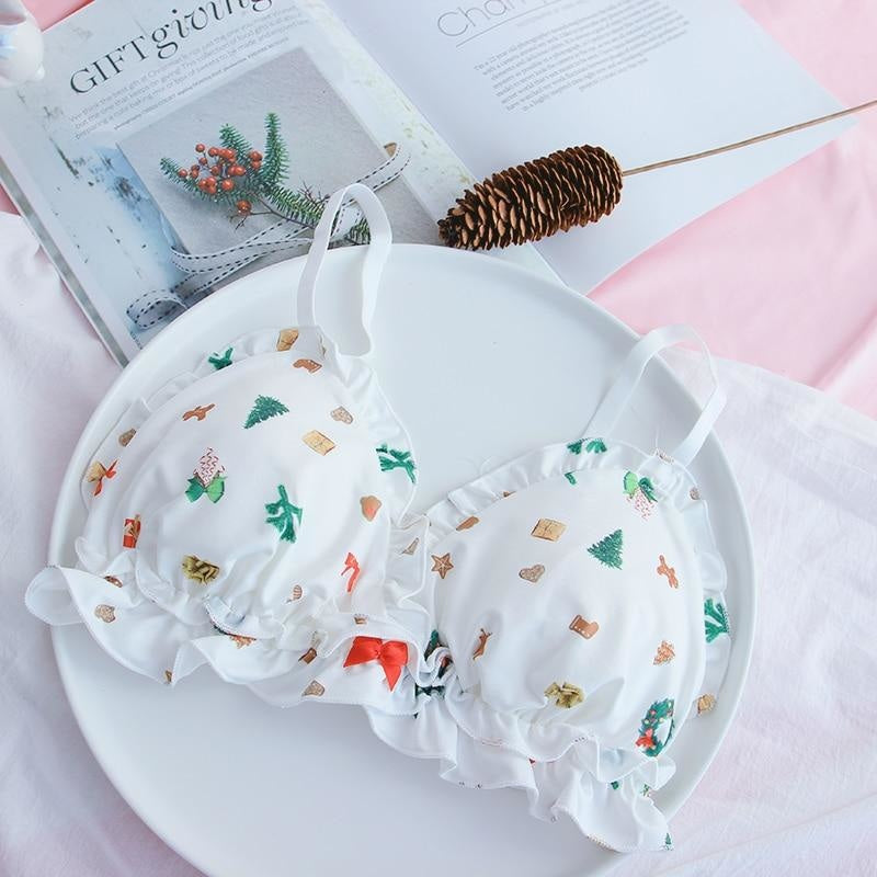 Christmas Tree Holiday Lingerie Set Kawaii Cute – DDLG Playground
