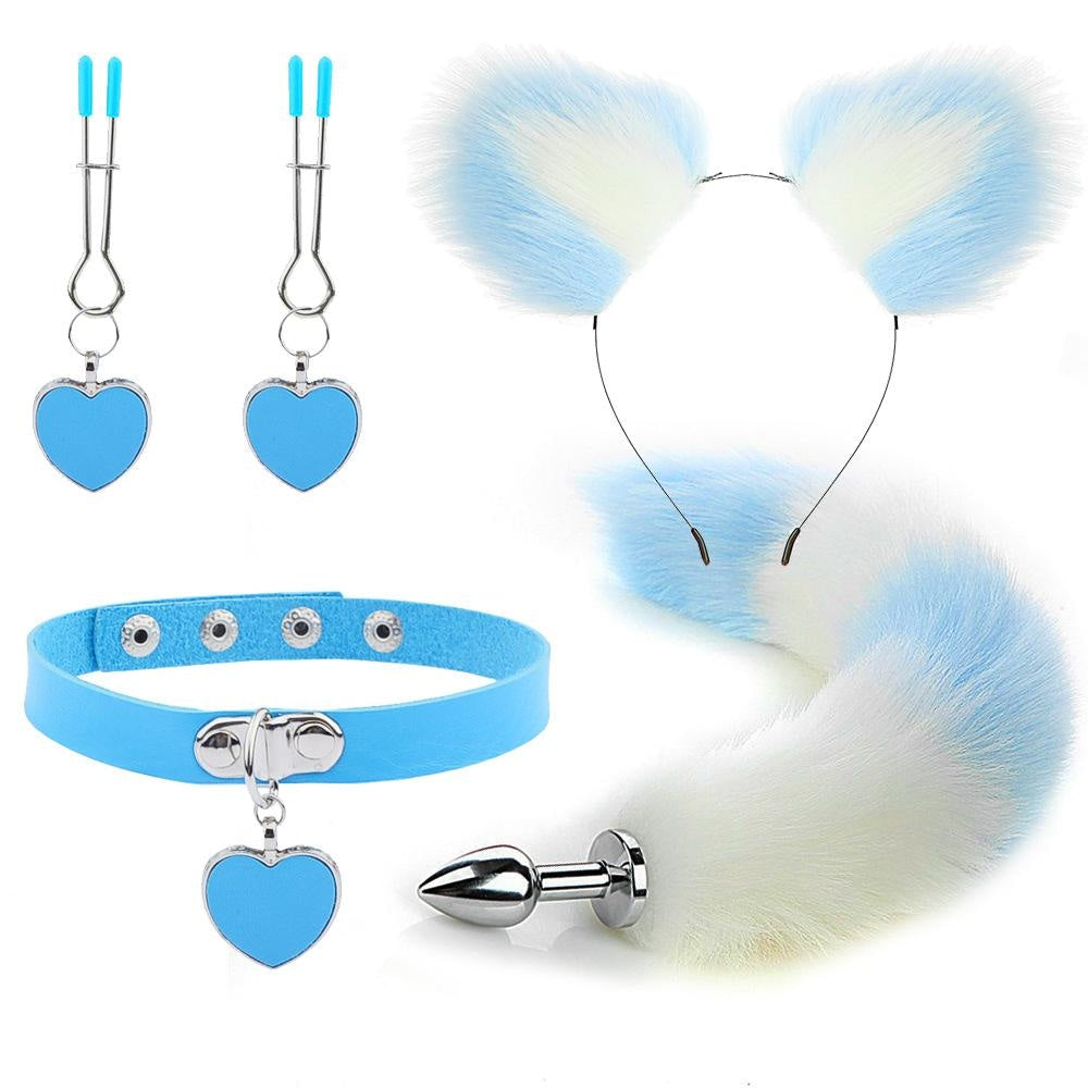 Collared Kitten Play Kit Cosplay Costume Accessory Set Neko – DDLG ...