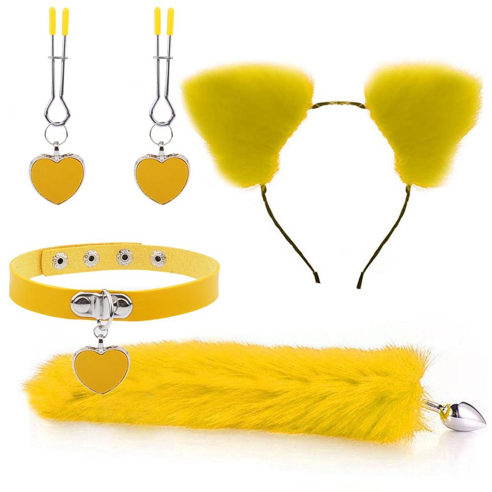 Collared Kitten Play Kit Cosplay Costume Accessory Set Neko – DDLG ...