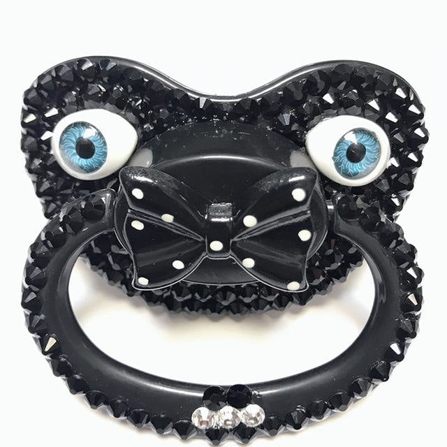 Black Goth Eyeball Adult Pacifier Custom Pacis – DDLG Playground
