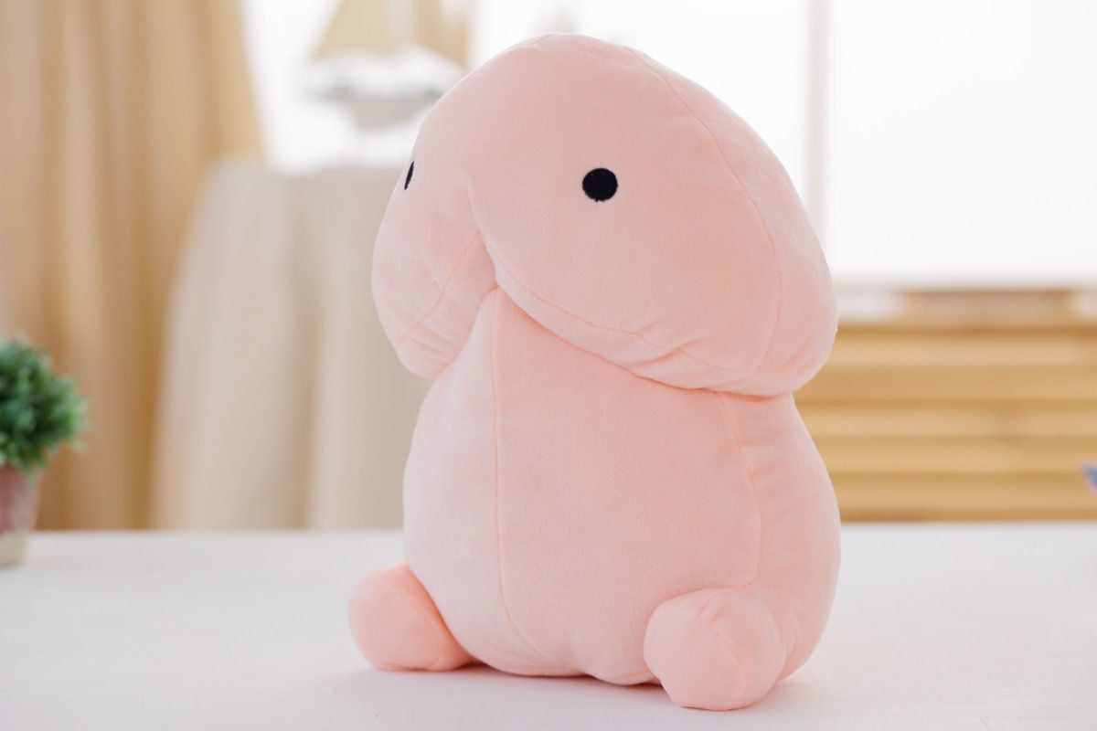 Cute Dick Penis Shaped Plush Toy Stuffed Novelty – DDLG Playground