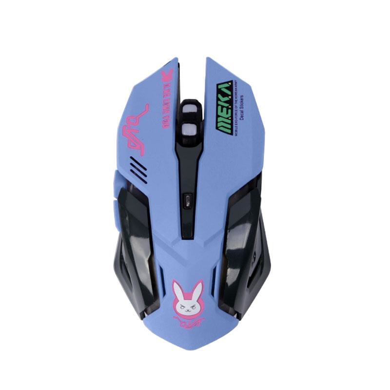 Pink D.Va Backlit Computer Mouse USB Wired Overwatch Gaming – DDLG ...