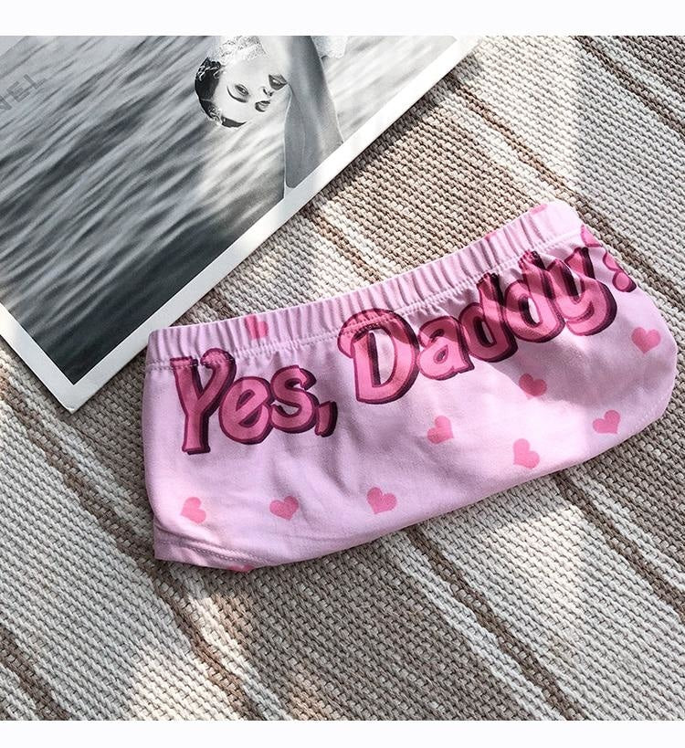 Yes Daddy Polkadot Heart Panties Ddlg Playground