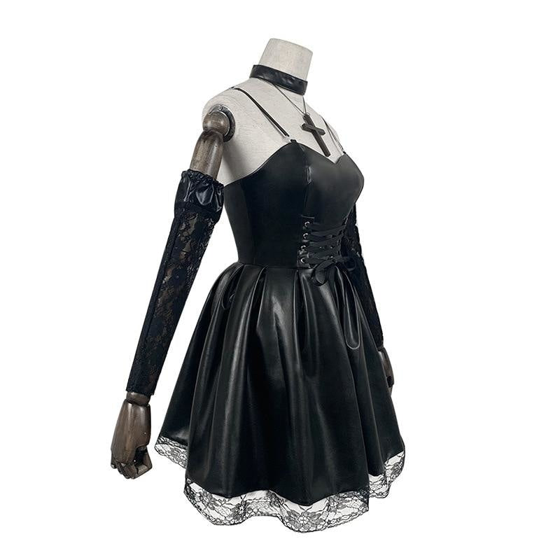 Death Note Misa Amane Cosplay Set Goth Anime Girl – DDLG Playground