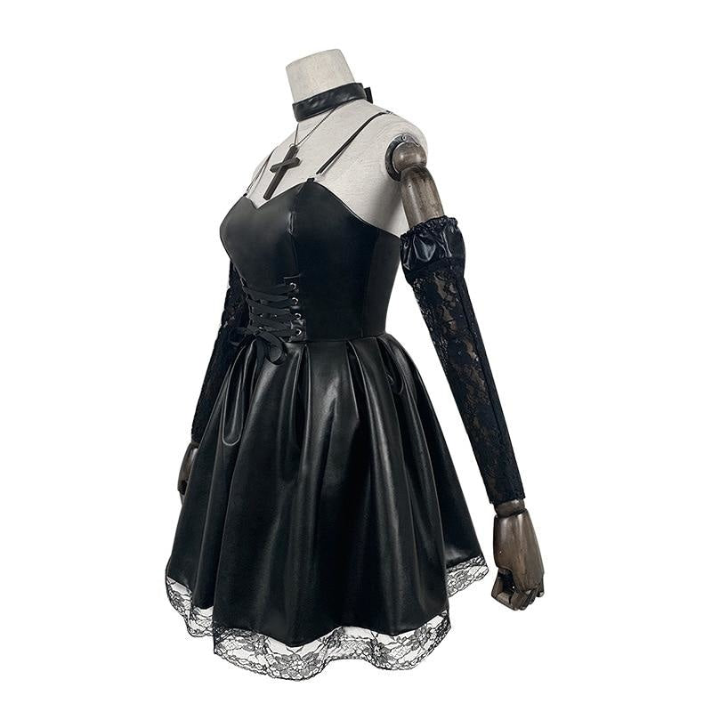 Death Note Misa Amane Cosplay Set Goth Anime Girl – DDLG Playground