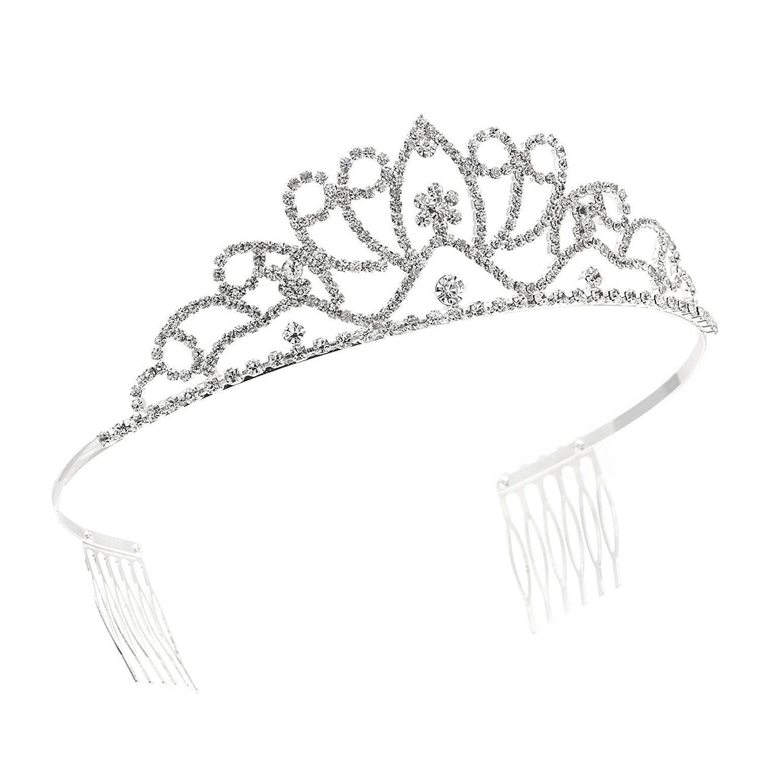 Kawaii Diamond Plated Princess Tiara Headbands – DDLG Playground