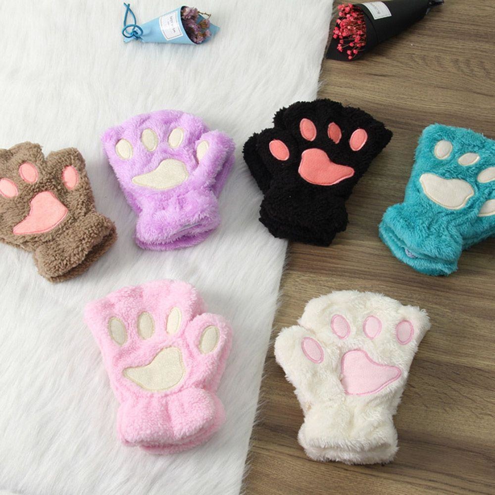 Furry Neko Cat Mittens Gloves Kawaii Kitten – DDLG Playground