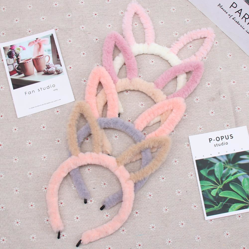 Fuzzy Animal Ear Headbands Hair Band Accessory Cosplay Kawaii – DDLG ...