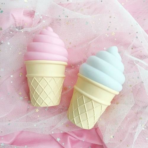 Icecream Night Light Bedroom Lamp Pastel Candy – DDLG Playground