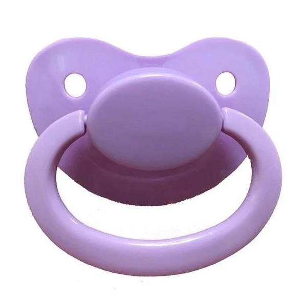 Purple Adult Pacifier Paci Binkie Soother Little Space – DDLG Playground