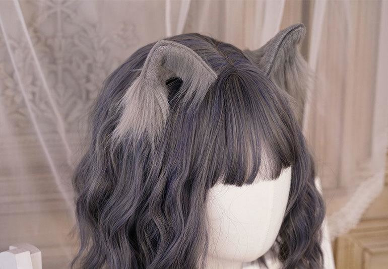Luxury Realistic Neko Cat Ear Fox Ears Clip In – DDLG Playground