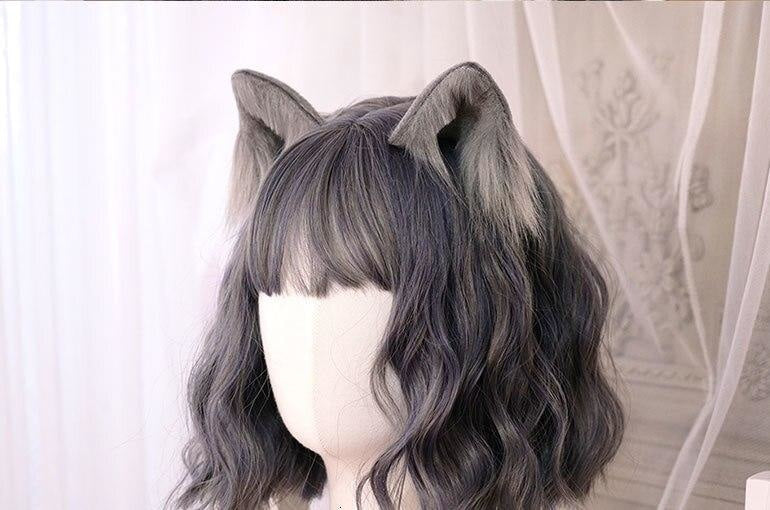 Luxury Realistic Neko Cat Ear Fox Ears Clip In – DDLG Playground