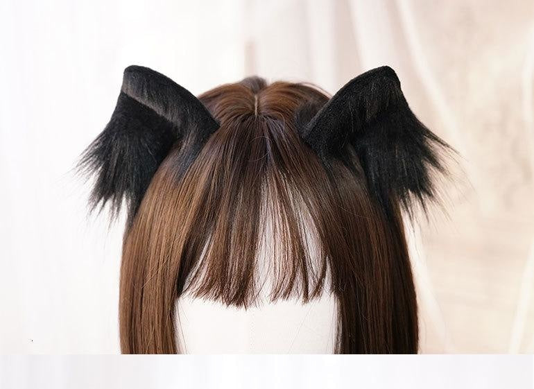 Luxury Realistic Neko Cat Ear Fox Ears Clip In – DDLG Playground