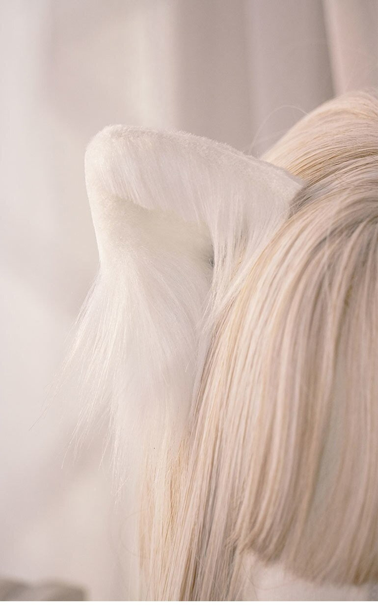 Luxury Realistic Neko Cat Ear Fox Ears Clip In – DDLG Playground