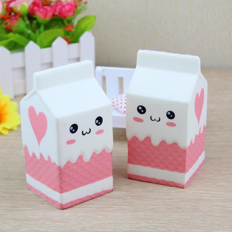 Milk Carton Squishy Squeeze Toy Stress Relief Kawaii – DDLG Playground