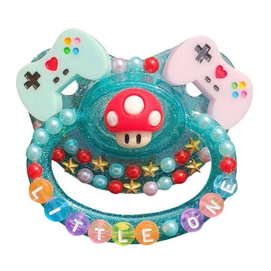 Little One Gamer Nintendo Custom Adult Pacifier – DDLG Playground