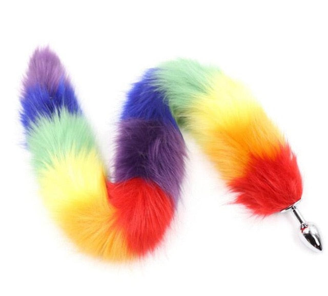 Extra Long Fox Cat Tail Plugs Costume Butt Plug – DDLG Playground