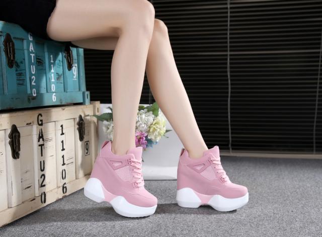 Chunky Wedge Harajuku Platform Sneakers Shoes Wedgies – DDLG Playground