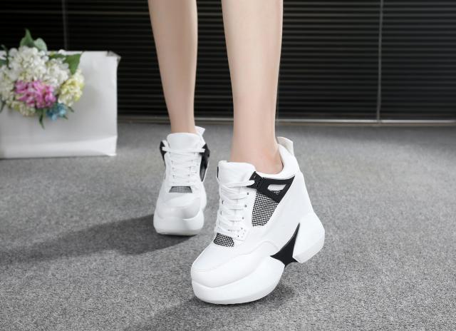 Chunky Wedge Harajuku Platform Sneakers Shoes Wedgies – DDLG Playground