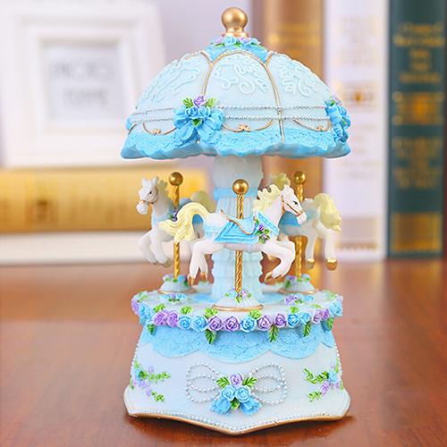 Light Up Carousel Music Box Fairy Kei Merry Go Round – DDLG Playground