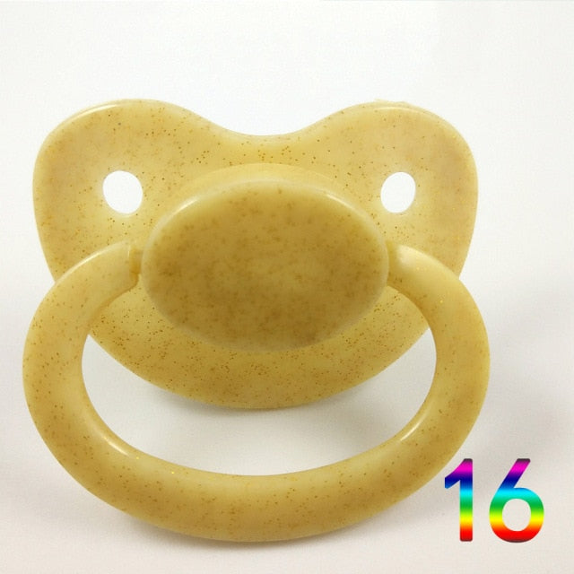 Orange Adult Pacifier Paci Binkie Soother – DDLG Playground