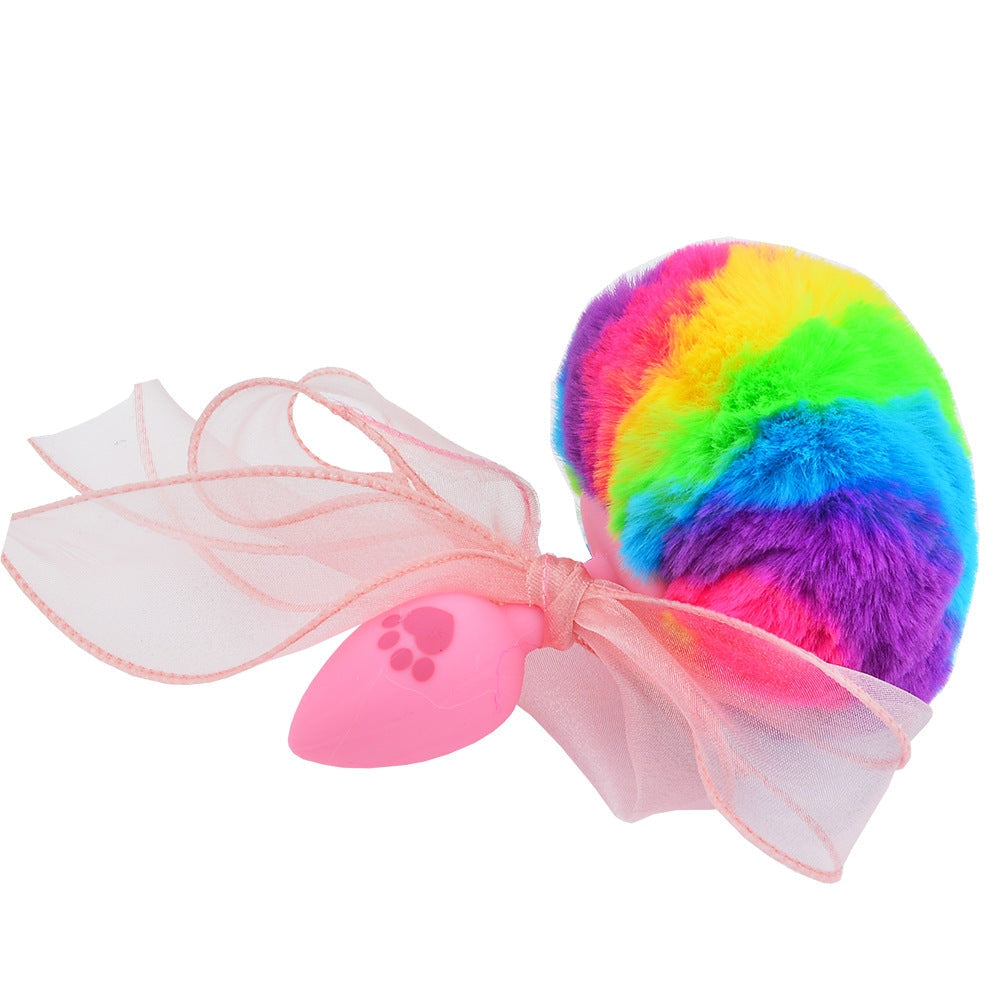 Rainbow Kitten Tail Plug Set – DDLG Playground