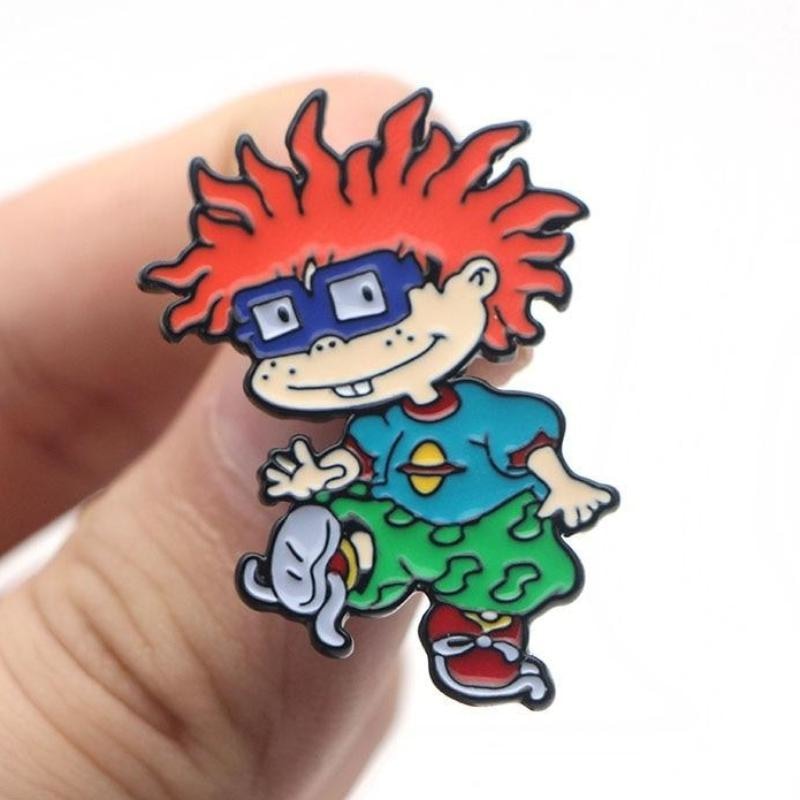Rugrats Enamel Pins Lapel Brooch Nickelodeon Chucky – DDLG Playground