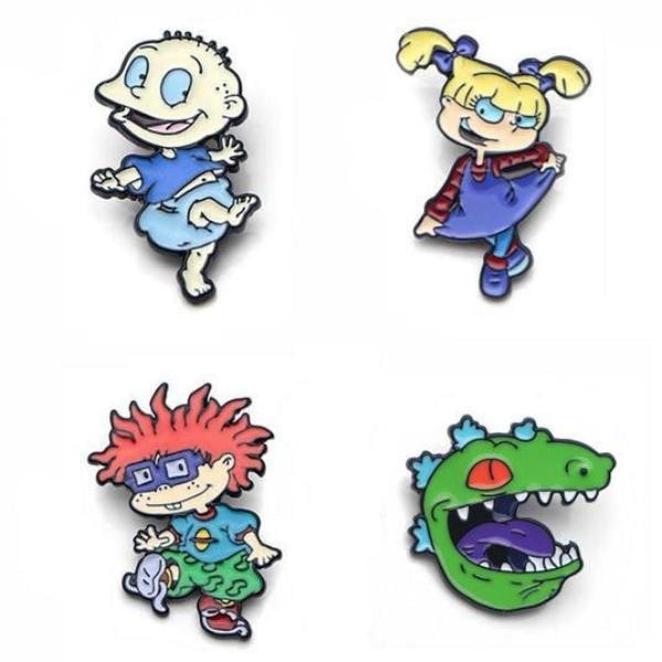 Rugrats Enamel Pins Lapel Brooch Nickelodeon Chucky – DDLG Playground