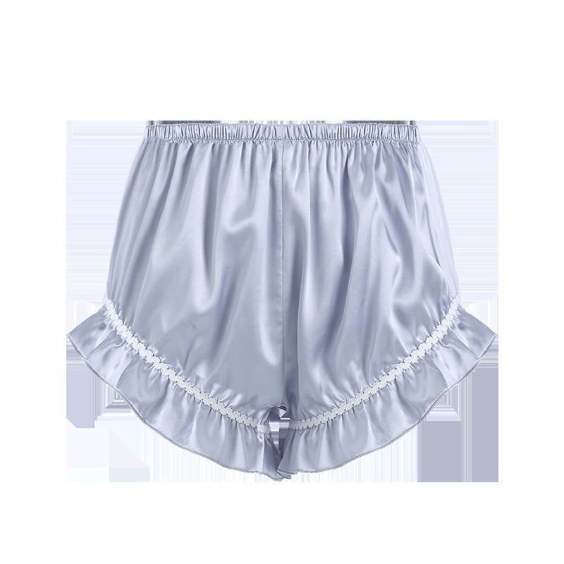 Satin Babydoll Sleep Set Lingerie Shorts Bloomers Silk – DDLG Playground