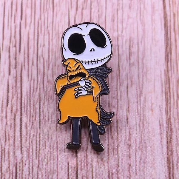 Snuggly Cuddles Jack Skellington Enamel Pin Brooch – DDLG Playground