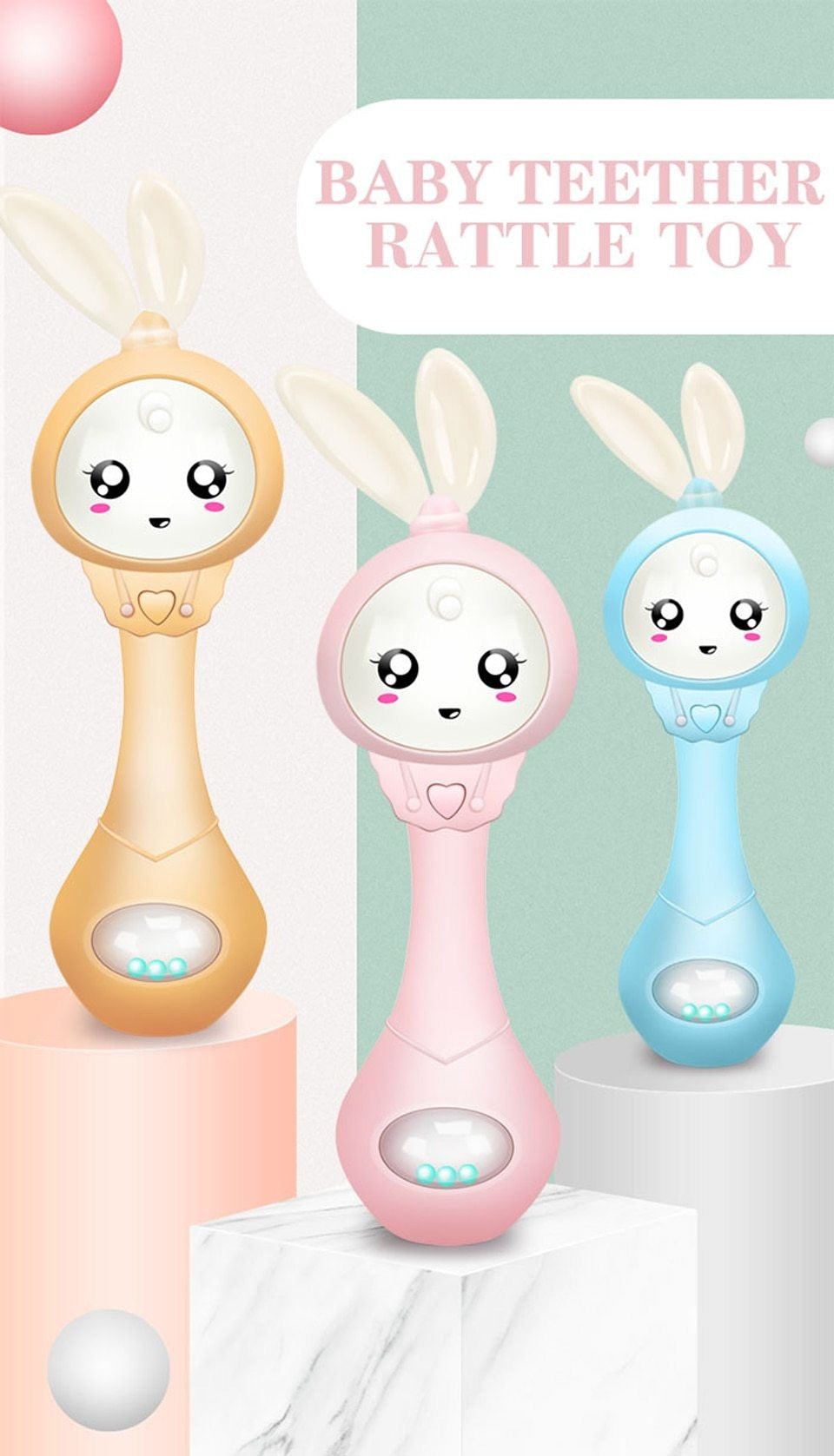 Vibrating Sound & Light Adult Baby Rattle – DDLG Playground