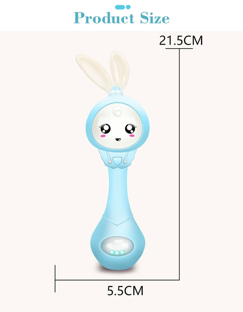 Vibrating Sound & Light Adult Baby Rattle – DDLG Playground