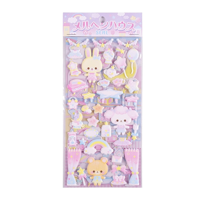 Tiny Baby Bear Sticker Pack Stationary Kawaii Cute – DDLG Playground