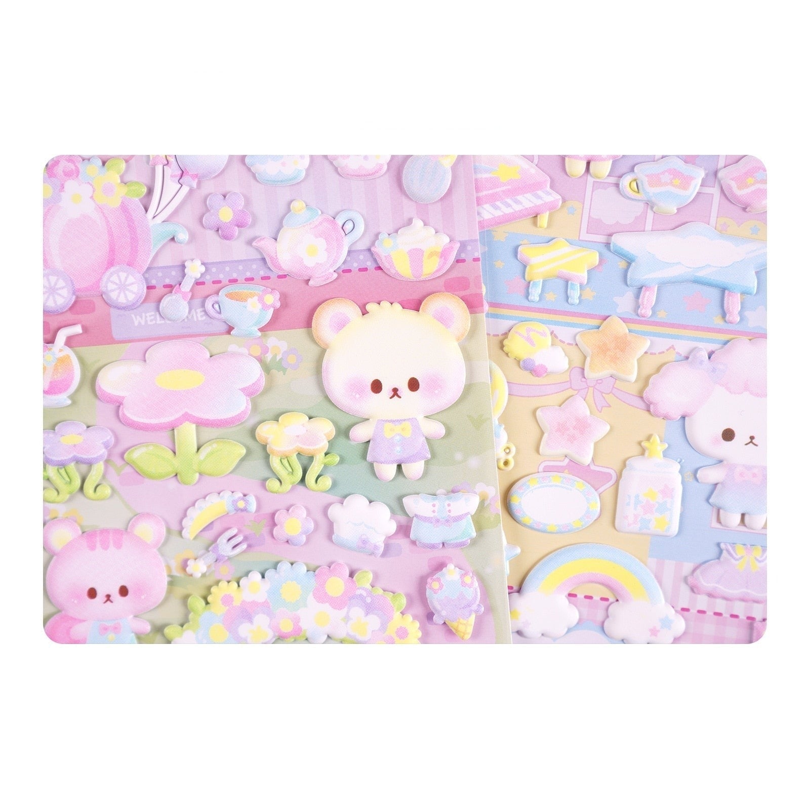 Tiny Baby Bear Sticker Pack Stationary Kawaii Cute – DDLG Playground