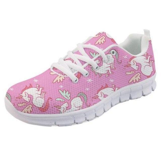 Cute Unicorn Running Shoes Sneakers Athletic Kawaii – DDLG Playground