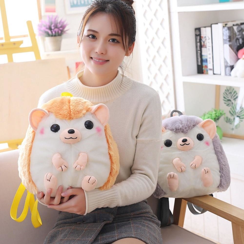 Wee Hedgehog Backpack Book Bag Knapsack Furry – DDLG Playground