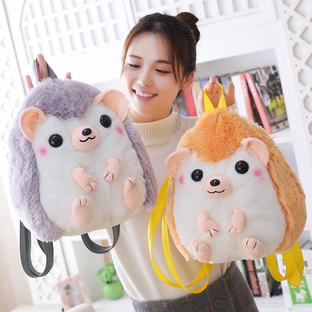 Wee Hedgehog Backpack Book Bag Knapsack Furry – DDLG Playground